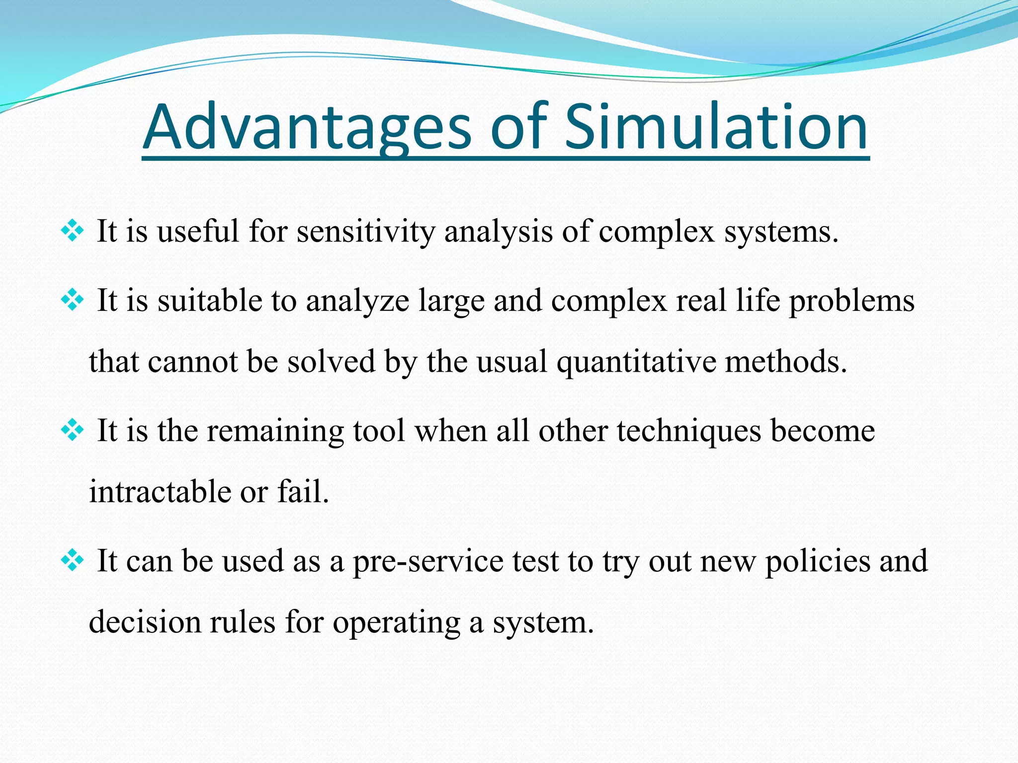 Simulation & Modelling | PPTX