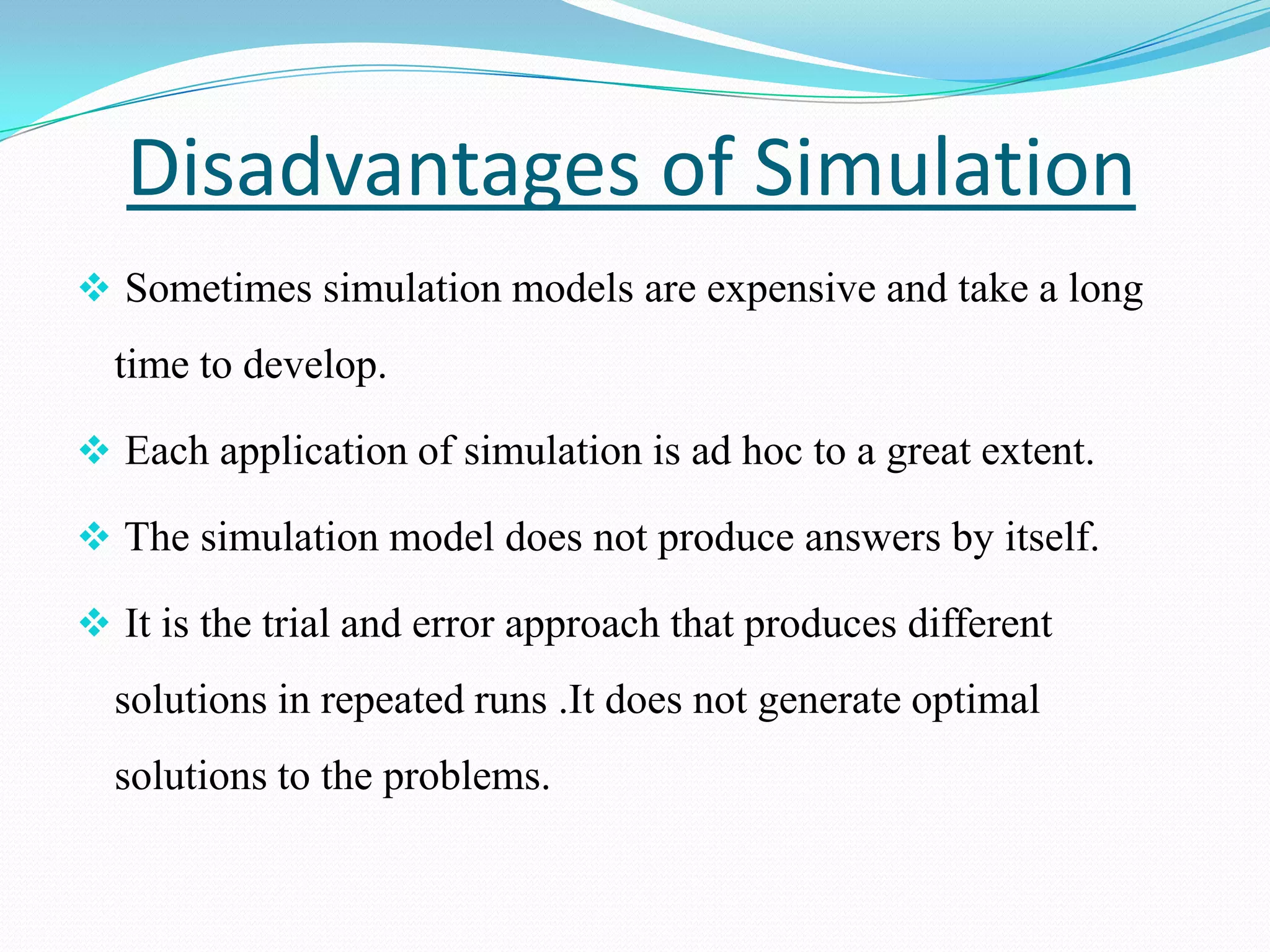 Simulation And Modelling Pptx
