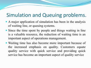 Simulation & Modelling | PPTX