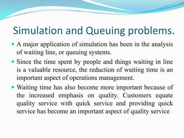 Simulation & Modelling | PPTX