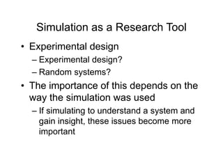 Simulation Models as a Research Method.ppt