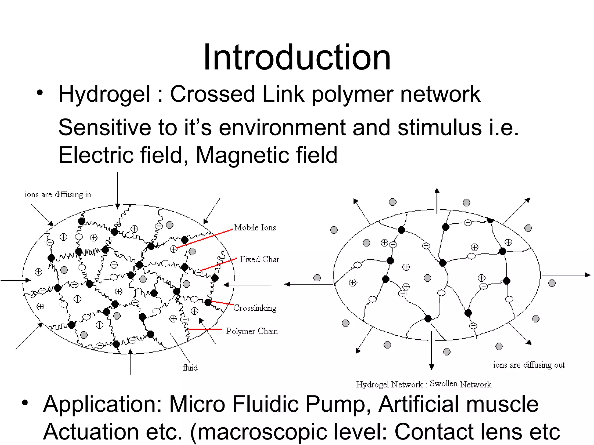 Simulation Of Hydrogel Micro Actuation | PPT