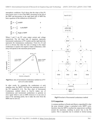 Simulation of incremental conductance mppt with direct control method ...