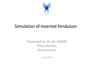 Simulation of inverted pendulum presentation | PPT