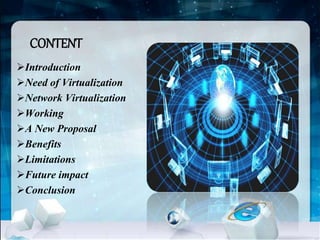 Simulation of network through virtualization technique | PPTX | Computer Networking | Computing