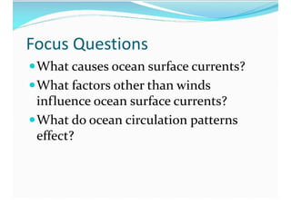 Simulation Of Ocean Surface Currents | PPT