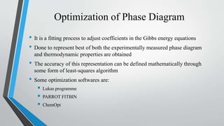 Simulation of phase diagram and its advantages | PPTX