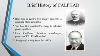 Simulation of phase diagram and its advantages | PPTX