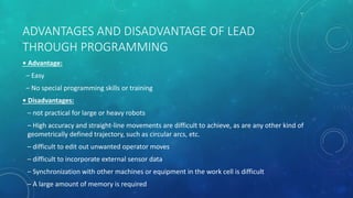 Simulation of robotic positions and programming | PPT