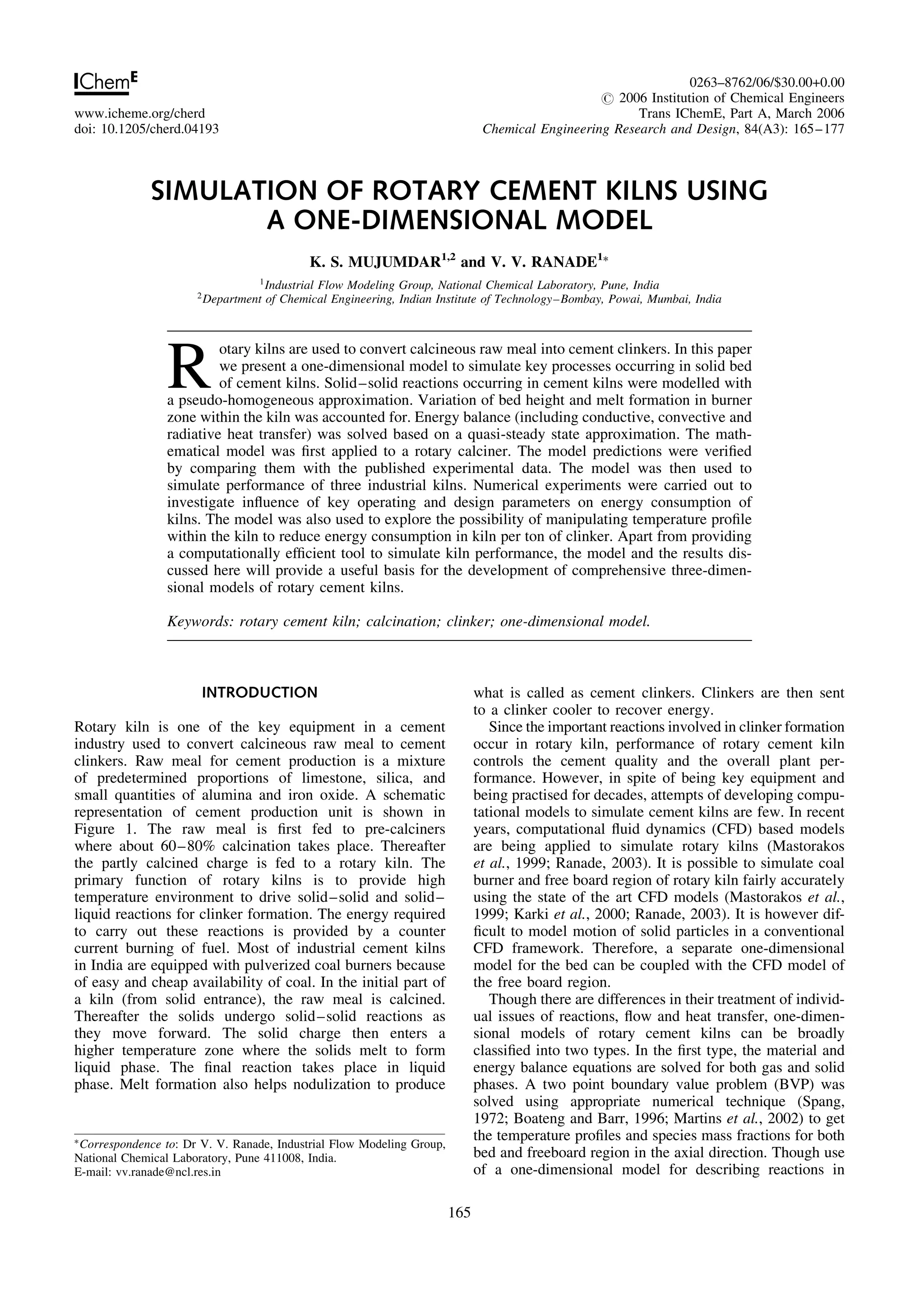 Simulation of rotary_cement_kilns_using | PDF