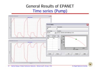 Simulation of water distribution networks the use of epanet | PDF