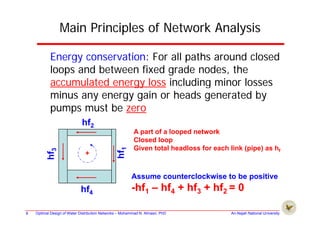 Simulation of water distribution networks the use of epanet | PDF