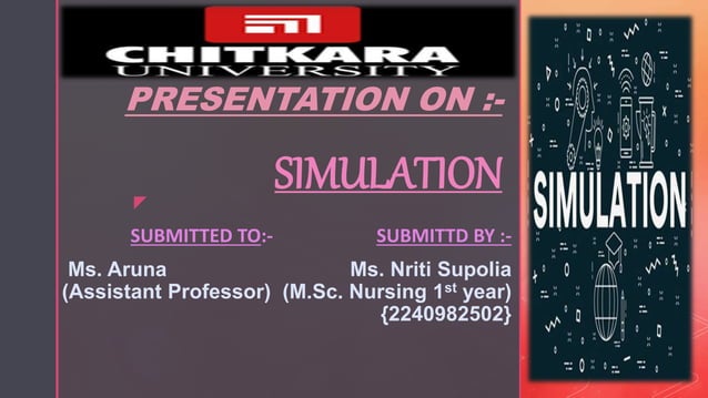 simulation peer group.pptx | Free download