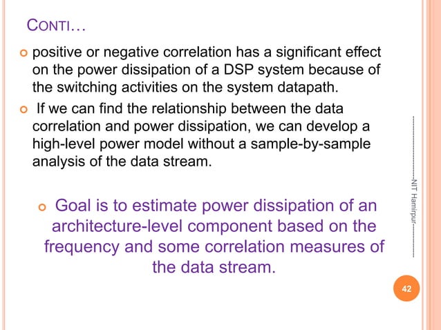 Simulation Power Analysis Low Power Vlsi Pptx Computer Software And
