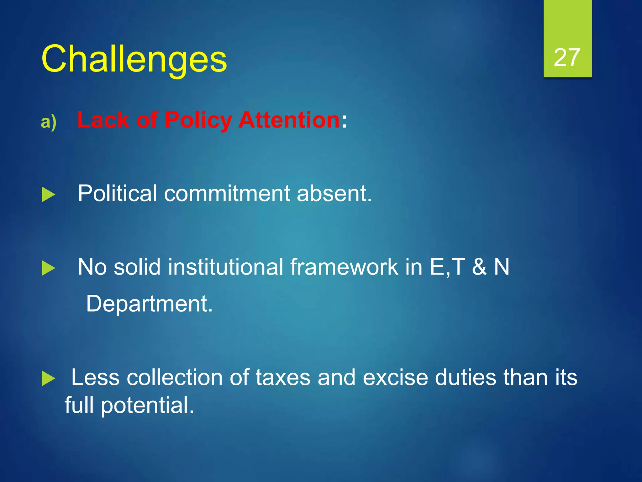 Excise and Taxation department Sindh | PPTX