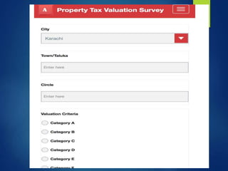 Excise and Taxation department Sindh | PPTX