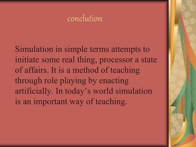 SIMULATION PPT NEW.ppt | Education
