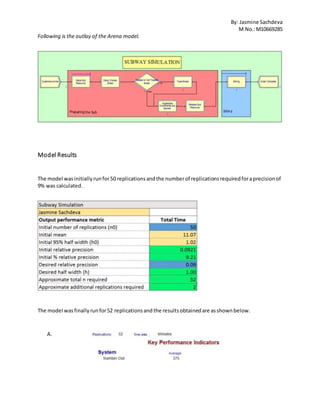 Simulation Project Report | DOCX