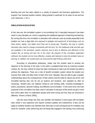 Simulation report full.docx