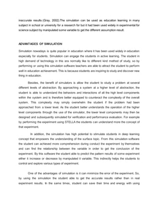 Simulation report full.docx