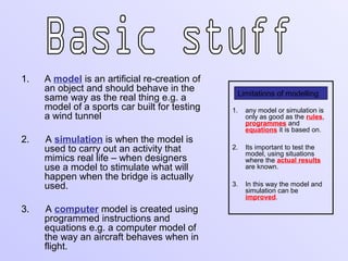 Modelling and Simulation - ICT | PPT