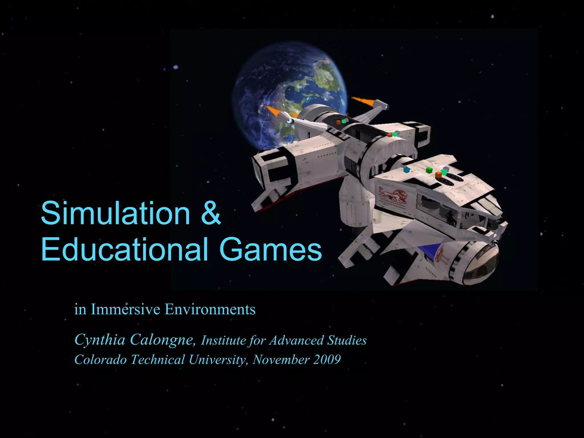 Simulations and Educational Games | PPT