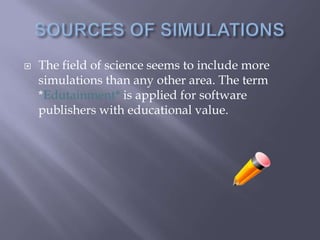 Simulations chapter 7 | PPTX