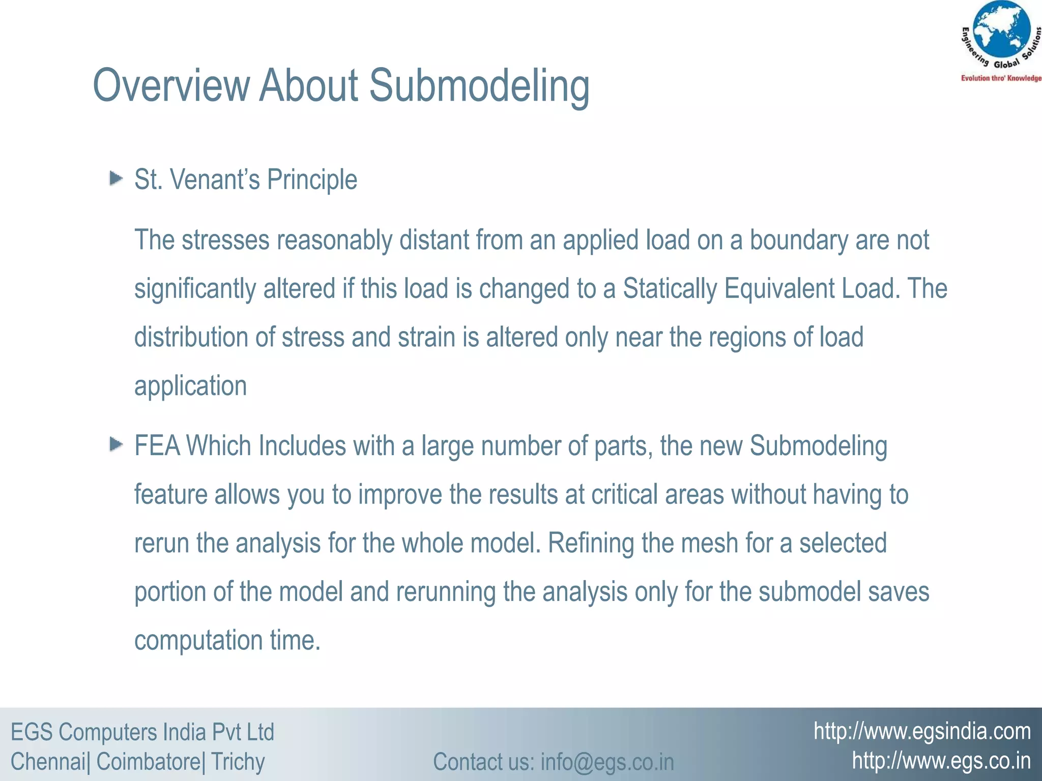 SOLIDWORKS Simulation Submodeling | PPT