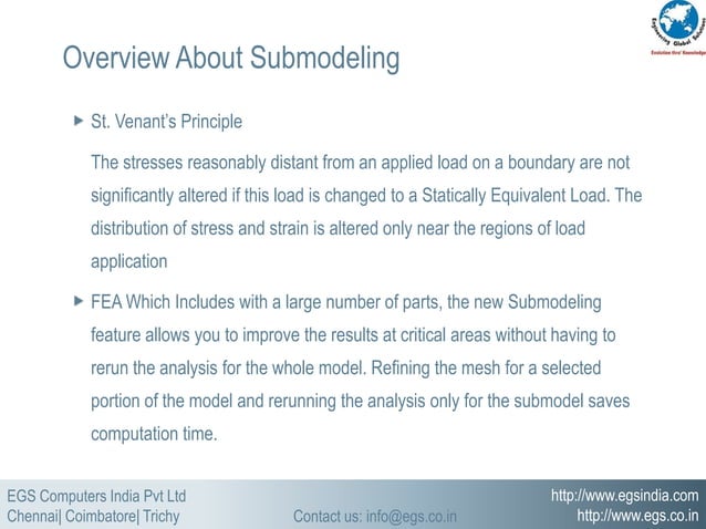 SOLIDWORKS Simulation Submodeling | PPT