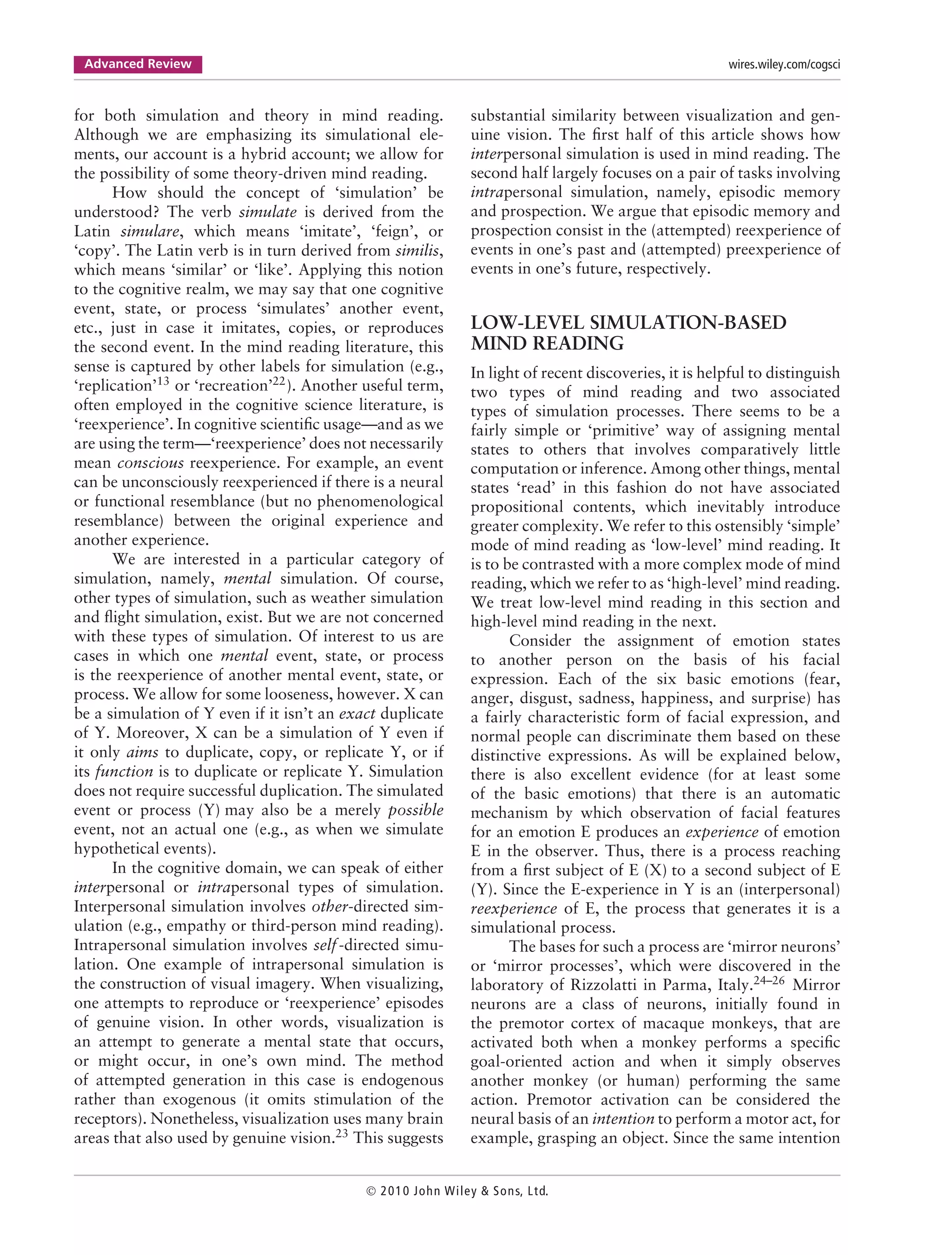 Simulation theory 510 13 ne`matov | PDF