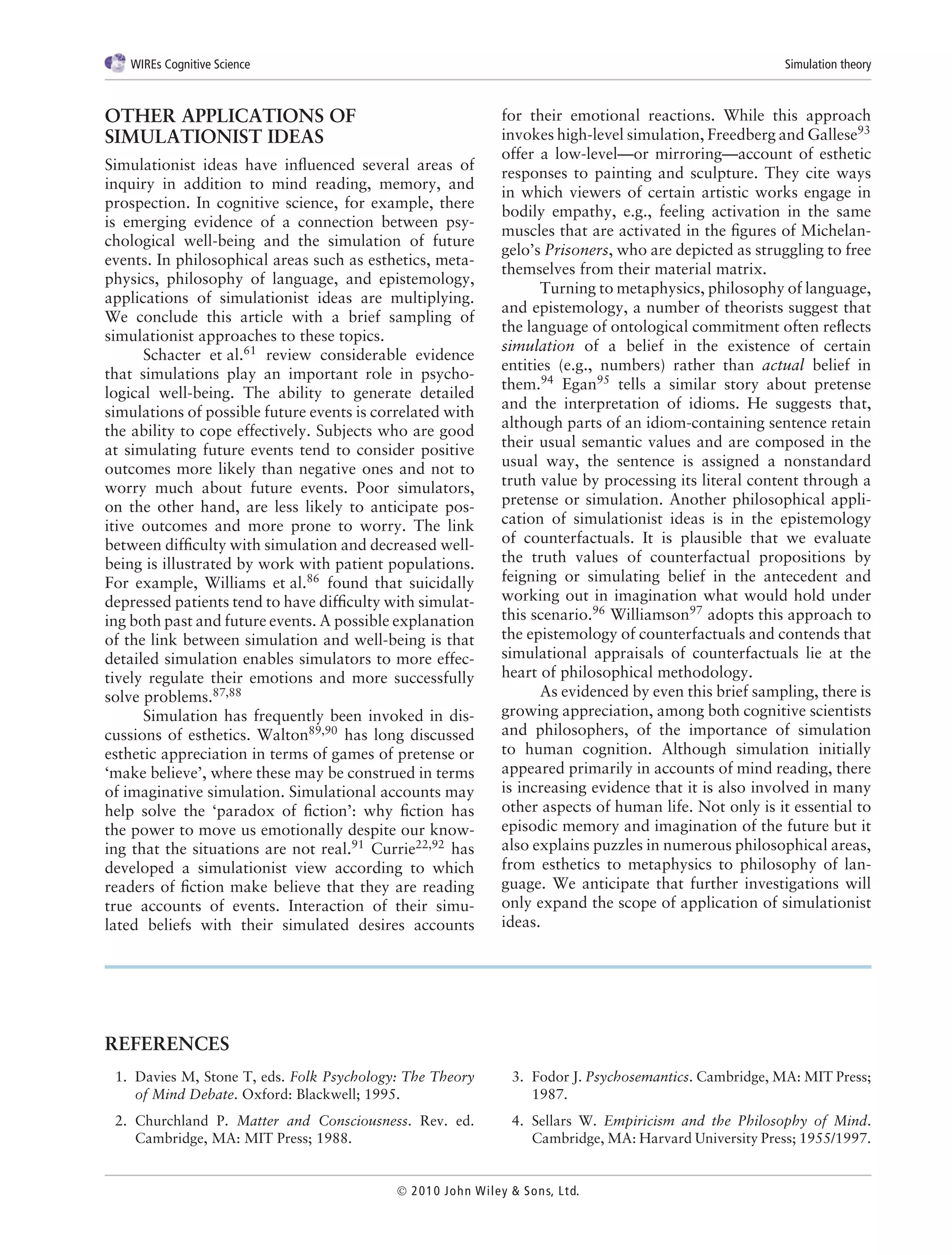 Simulation theory 510 13 ne`matov | PDF