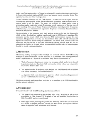 Simulation to track 3 d location in gsm through ns2 and real life | PDF