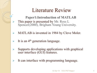 Wireless Sensor Network Simulation using matlab Iintroductory ...