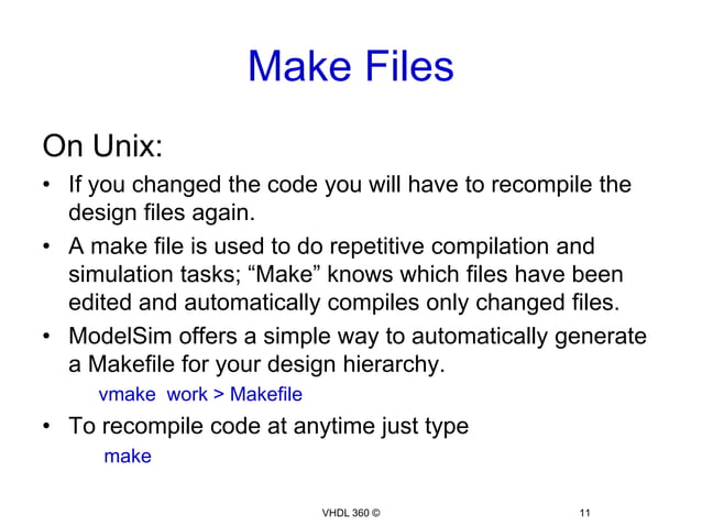 Simulation using model sim | PPTX | Programming Languages | Computing