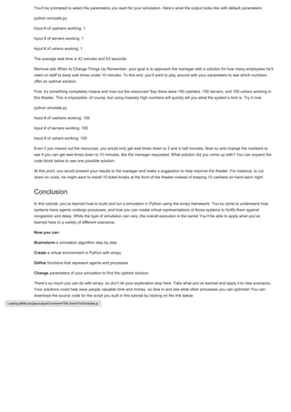Unleashing Real-World Simulations: A Python Tutorial by Avjinder Kaler | PDF