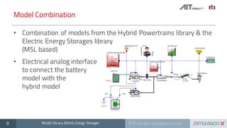 SimulationX model library: Electric Energy Storages | PDF