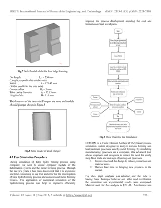 Simulative analysis of tube hydroforming process | PDF | Physics | Science