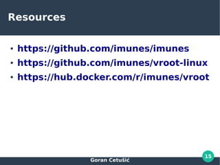 Building a network emulator with Docker and Open vSwitch | PPT