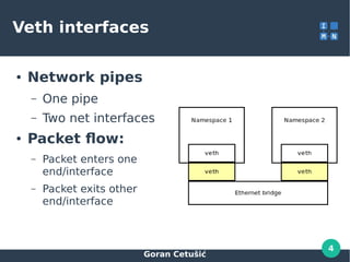 Building a network emulator with Docker and Open vSwitch | PPT