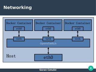 Building a network emulator with Docker and Open vSwitch | PPT