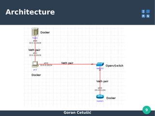Building a network emulator with Docker and Open vSwitch | PPT