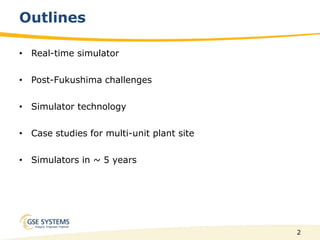 Platform for Multi-Unit Severe Accident Simulation | PPTX