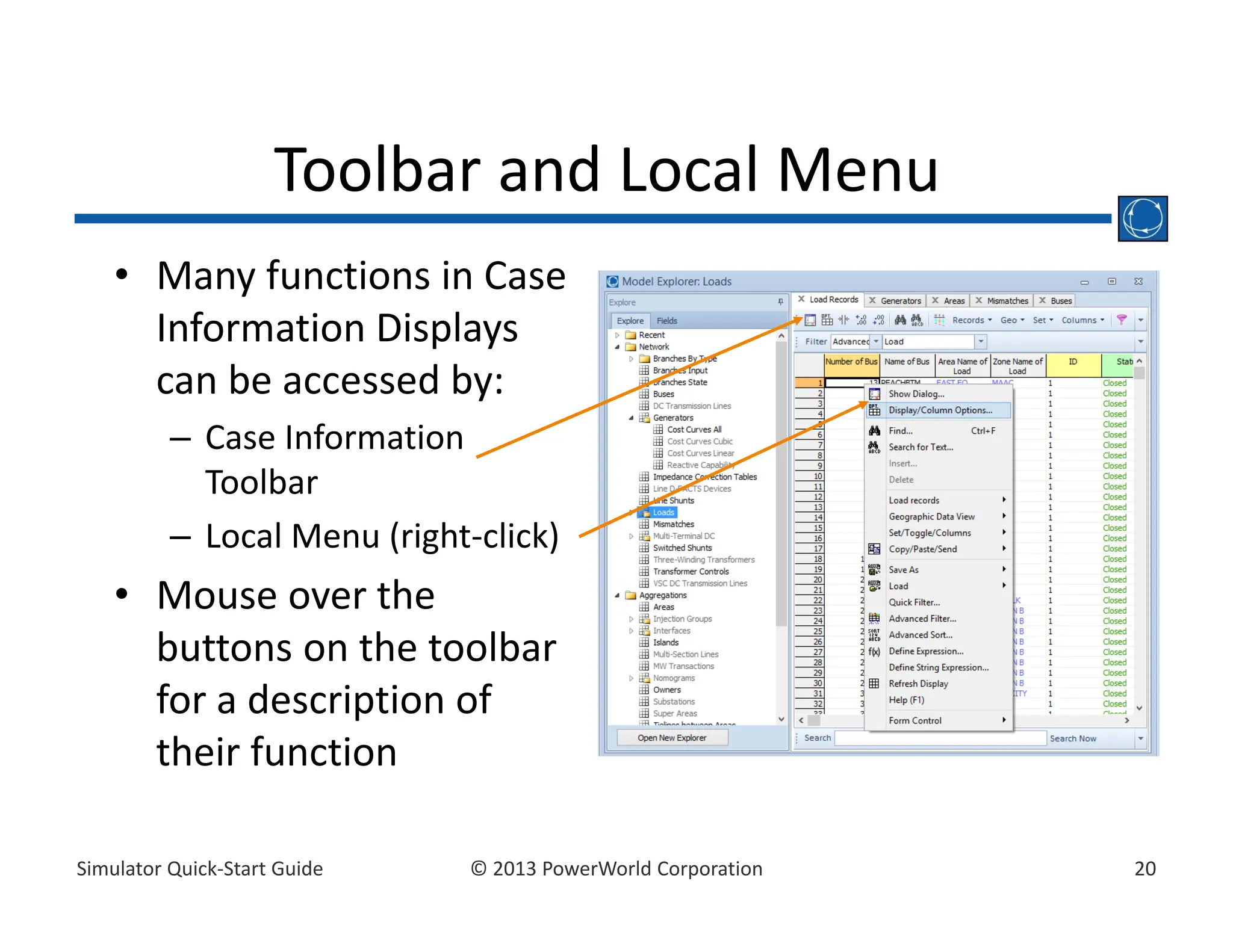 Simulator QuickStart guide for the simulation | PDF