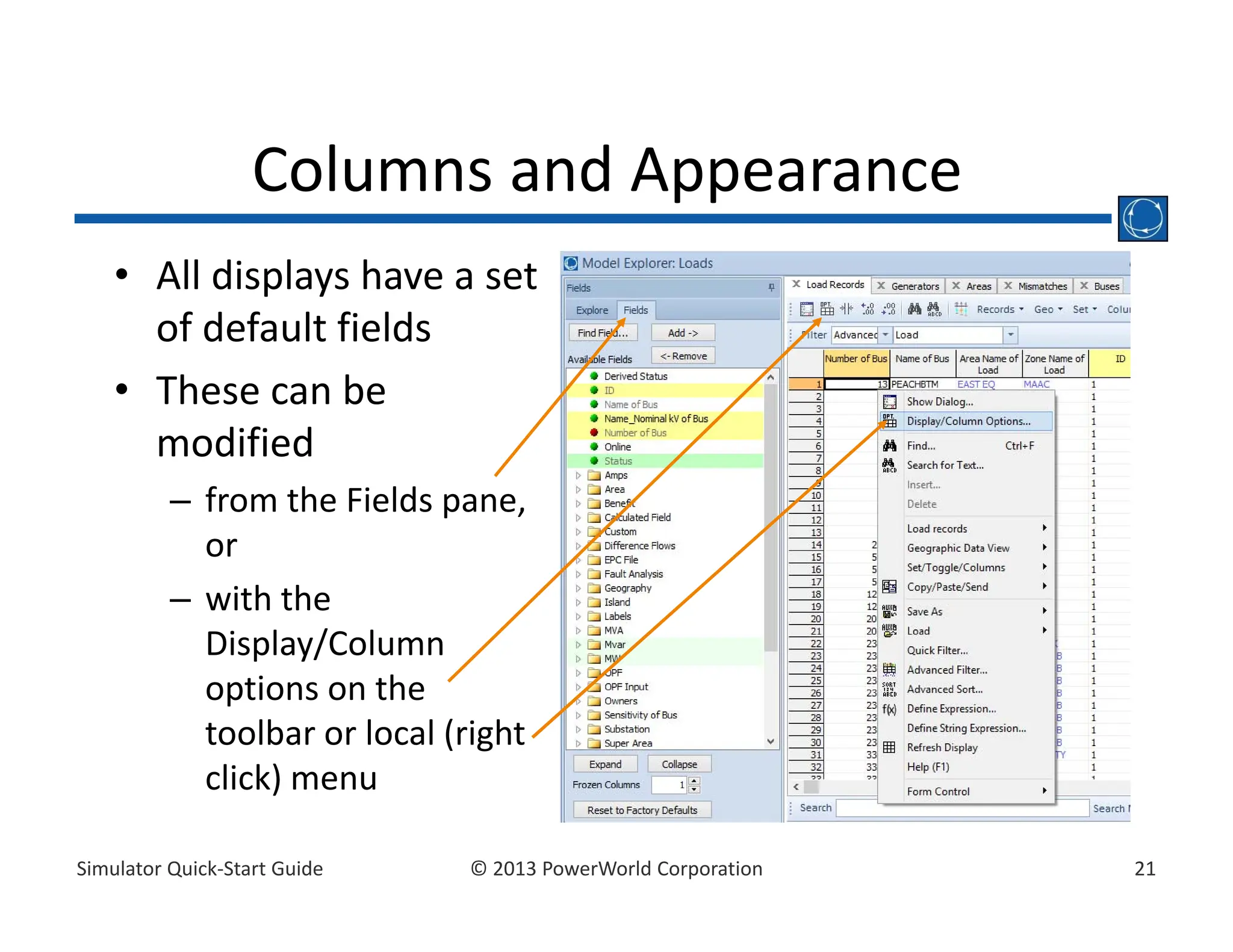 Simulator QuickStart guide for the simulation | PDF