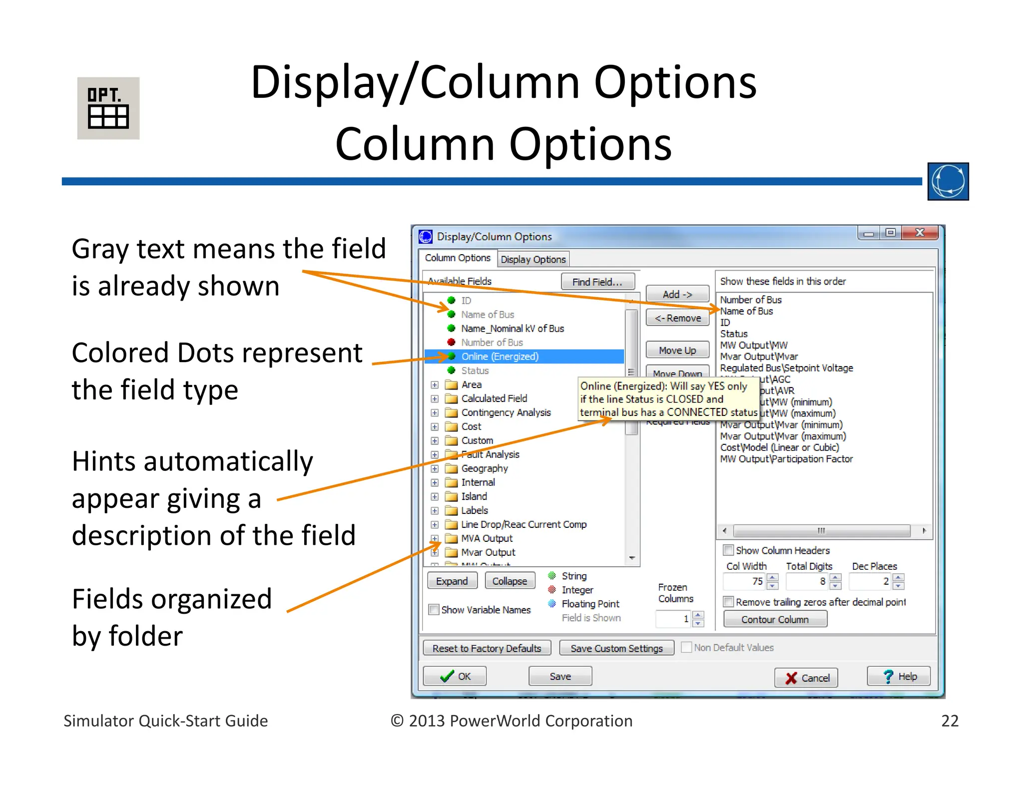 Simulator QuickStart guide for the simulation | PDF