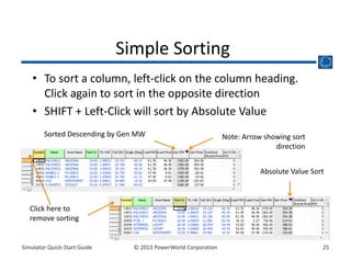 Simulator QuickStart guide for the simulation | PDF