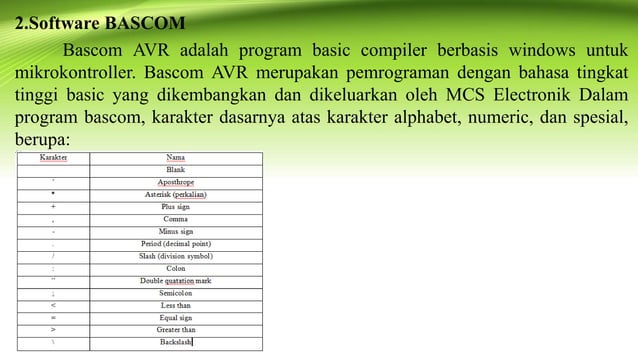 Simulator trafic light dengan mikrokontroller atmega16 | PPT