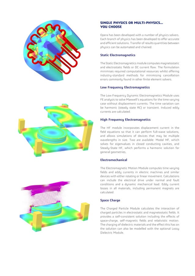 SIMULIA-Opera-Brochure.pdf | Physics | Science