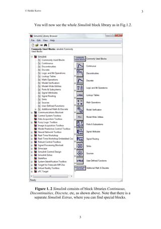 Simulink4 beginners | PDF
