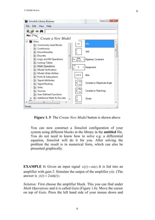 Simulink4 beginners | PDF